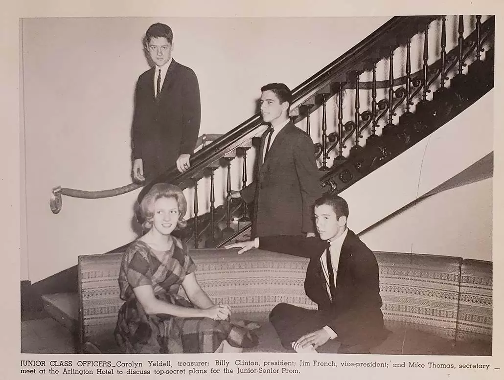 1963 Clinton SIGNED 1963 High School Yearbook