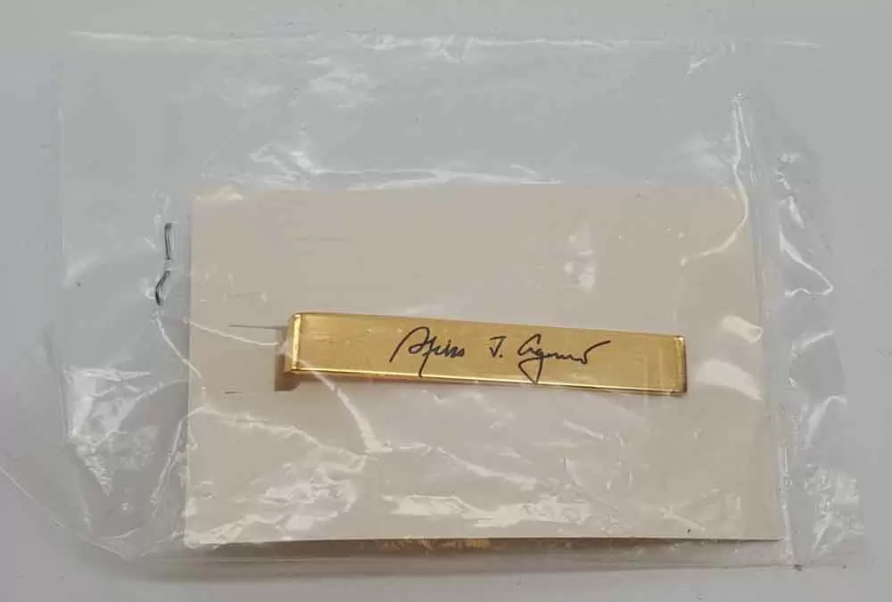 Vice President Spiro Agnew White House Collectible Tie Bar
