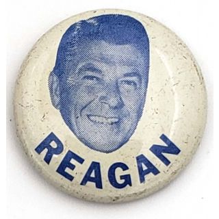 Original Ronald Reagan Buttons Posters & Autographs
