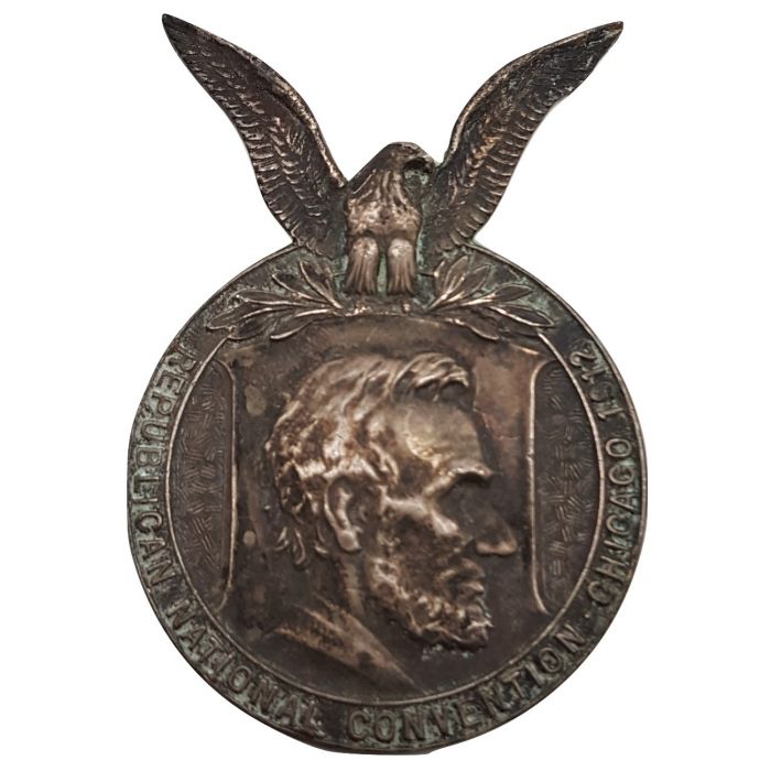 1912 Taft Sherman Republican Convention Badge