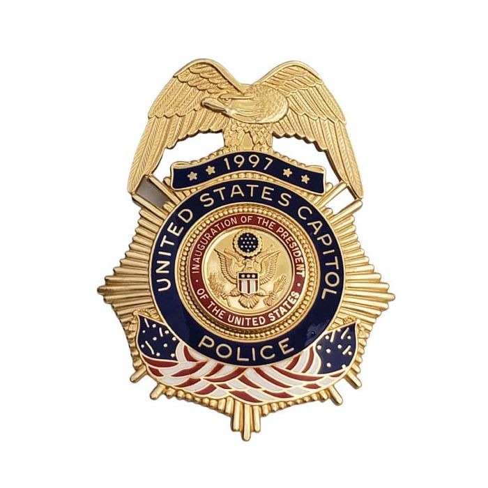 1997 Clinton Presidential Inaugural United States Capitol Police Badge
