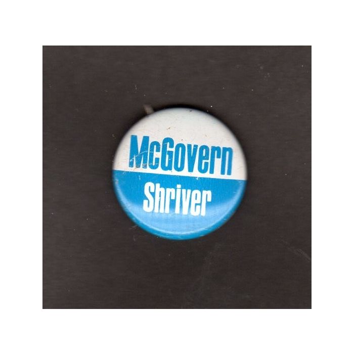 Mcgovern Shriver Campaign Button