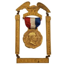 1920 Scarce Harding Coolidge Republican National Convention Delegate ...