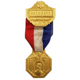 1932 Democratic Convention Delegate Badge.