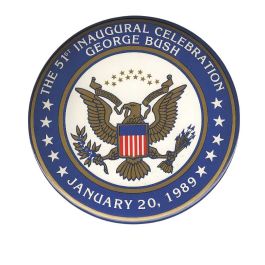 Very nicely produced large 6" diameter button from the 1989 ...