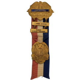 1956 Democratic National Convention National Committee Badge (Adlai ...