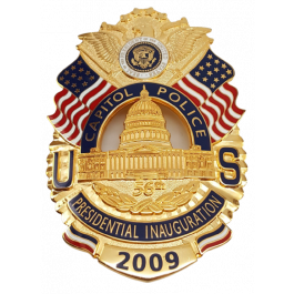 Barack Obama Capitol Police Badge