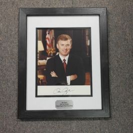 Dan Quayle Autograph on Inaugural Invitation