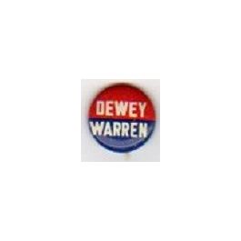Dewey Warren Campaign Button