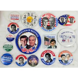 Michael Dukakis and Lloyd Bentsen for President and Vice President ...