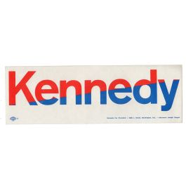 Robert Kennedy 1968 Bumper Sticker