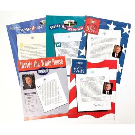 Original Bill Clinton Inside the White House Newsletters