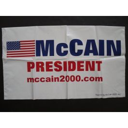 MCain 2000 Campaign Sign