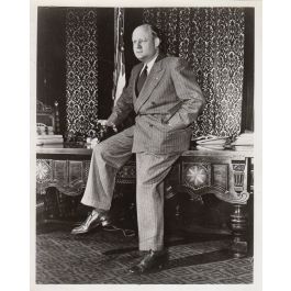 Nebraska Governor Val Peterson 1948 Signed Photo