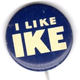 I Like Ike Campaign Button
