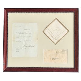 1934 Franklin Roosevelt White House Signed Letter and Happy Days ...