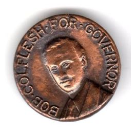 Bob Colflesh For Governor Pin
