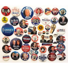 Republican Party Collectible Buttons