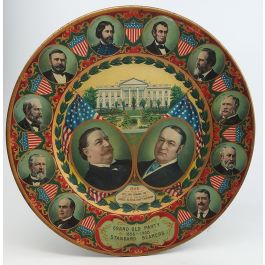 Taft Sherman 1909 Inaugural Collectible Plate