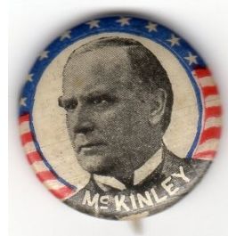 William Mckinley Campaign Button