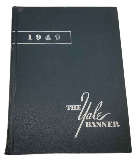 George Bush Babe Ruth Yale University 1949 Yearbook